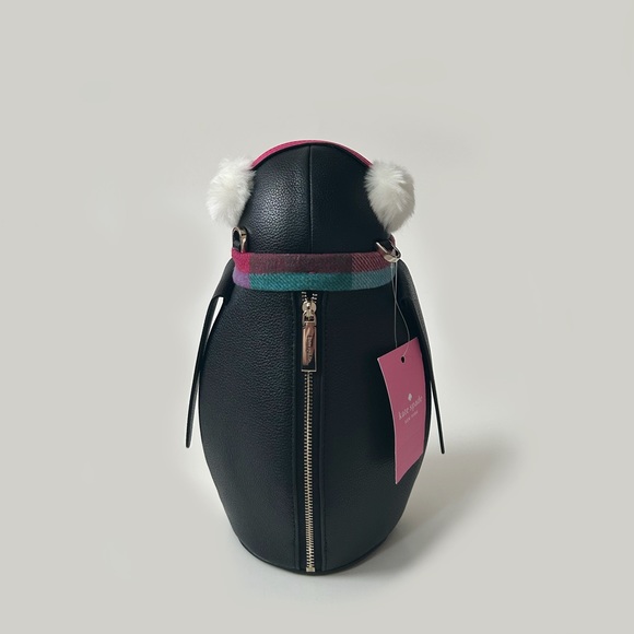 kate spade | Bags | Kate Spade Morty Penguin Pebbled Leather Crossbody ...